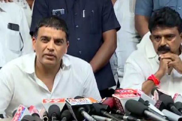 ఏపీ మంత్రి పేర్ని నానితో దిల్ రాజు, బన్నీవాసు తదితరుల భేటీ