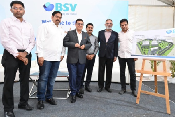 Hyderabad: BSV begins work on manufacturing unit in Hyderabad’s..